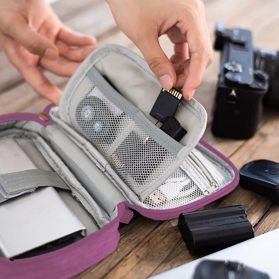 Ruyosn Kabel Organizer Tas Kabeltas kleine Waterdicht Electronic ...