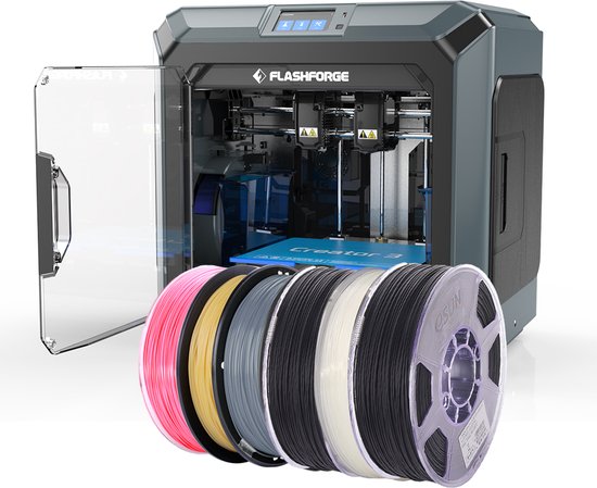 3D Printer Bundel – FlashForge – Creator 3 Pro Pack | bol