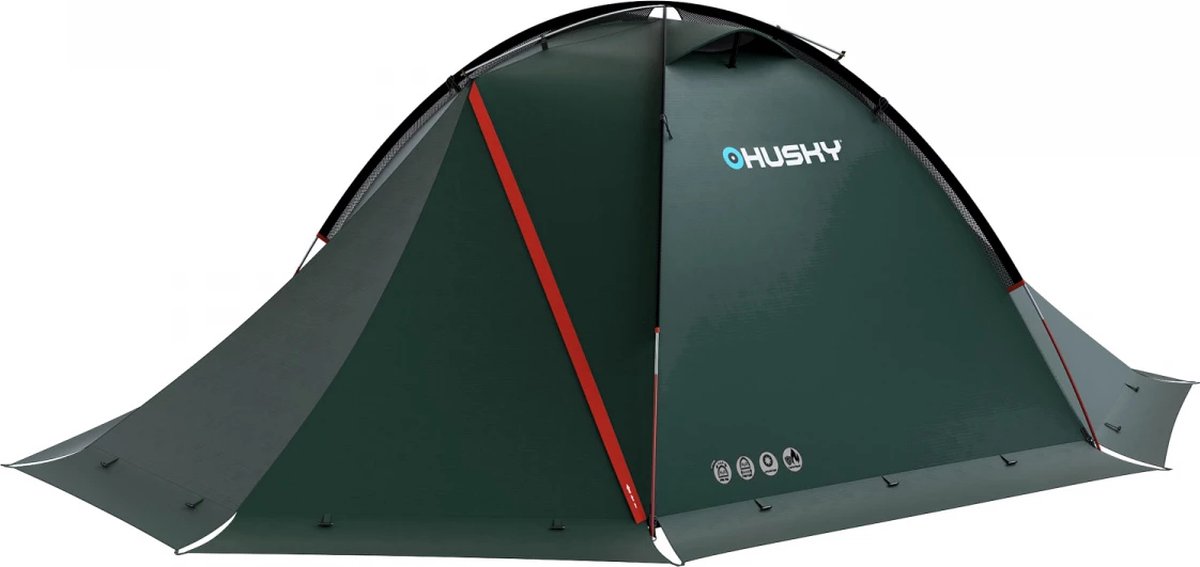 Husky Tent Falcon 2 Green - Groen - 2 Persoons | bol.com