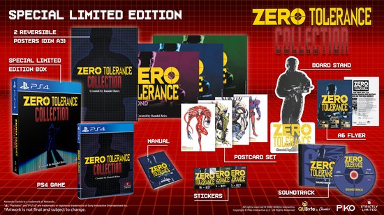 Zero tolerance Special limited edition / Strictly limited games / PS4 / 800 copies | Games | bol