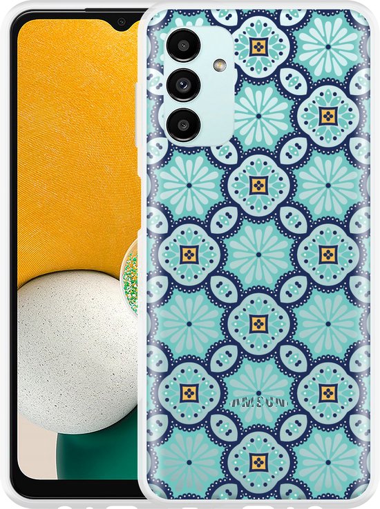Hoesje geschikt voor Samsung Galaxy A13 5G Mandala Patroon | bol