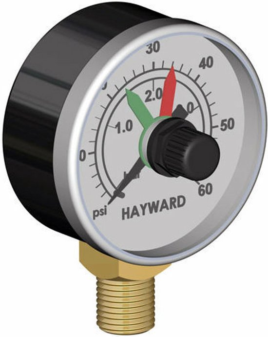 Hayward manometer voor filtervat (geschikt voor Pro & HCF serie, Star ...