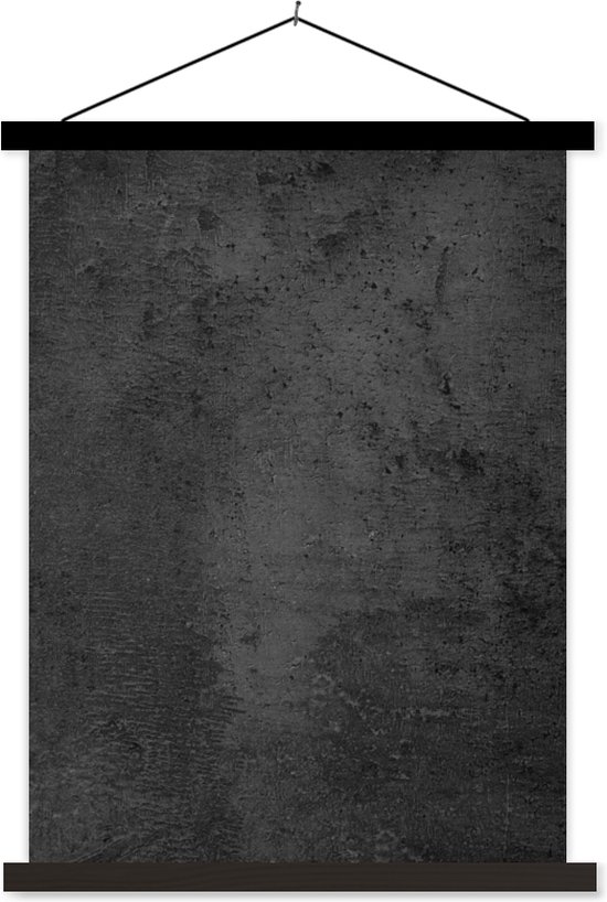 Posterhanger incl. Poster 60x80 cm - Schoolplaat - Beton - Robuust ...
