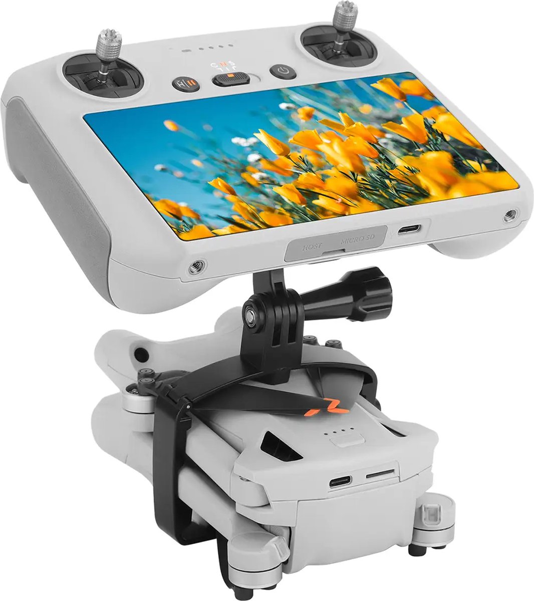 50CAL Mini 3 pro Drone Handheld Gimbal Beugel Stabilisator RC Houder ...