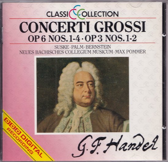 Concerti Grossi Op. 6 en 3 - Georg Friedrich Handel - Neuse Bachisches Collegium... | bol