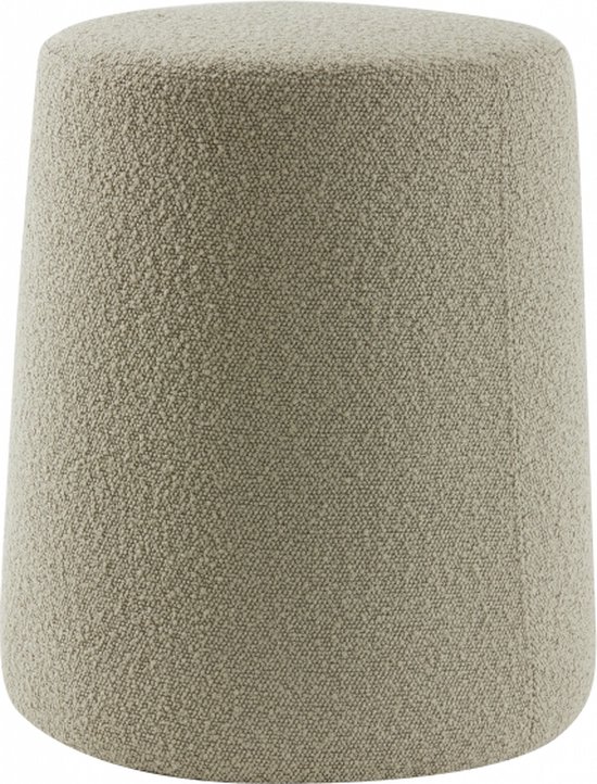 Light & Living - Poef Lauryn Naturel - Stof Zand - 45x39x39cm (hxbxd ...