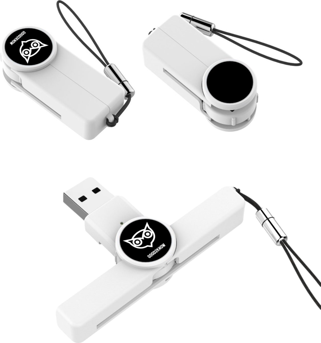 Good2know Id Kaartlezer mini - USB A - België – Kaartlezer ...