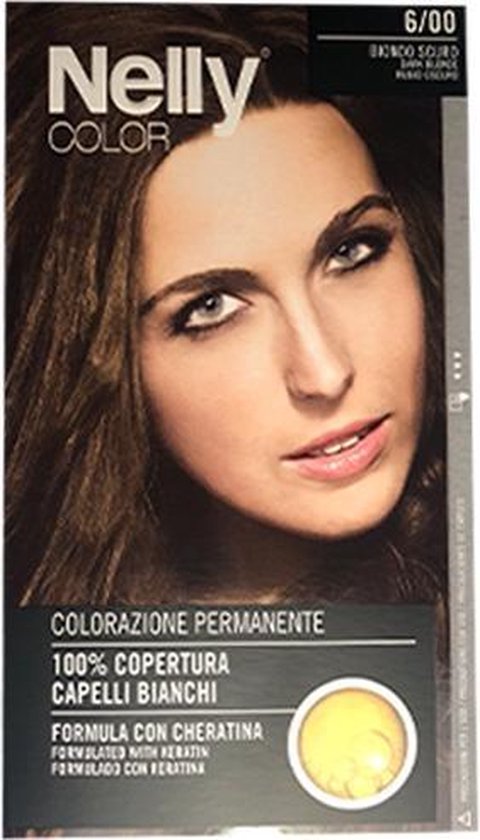 Nelly Color 6/00 Dark Blonde Hair Coloring Kit | bol.com