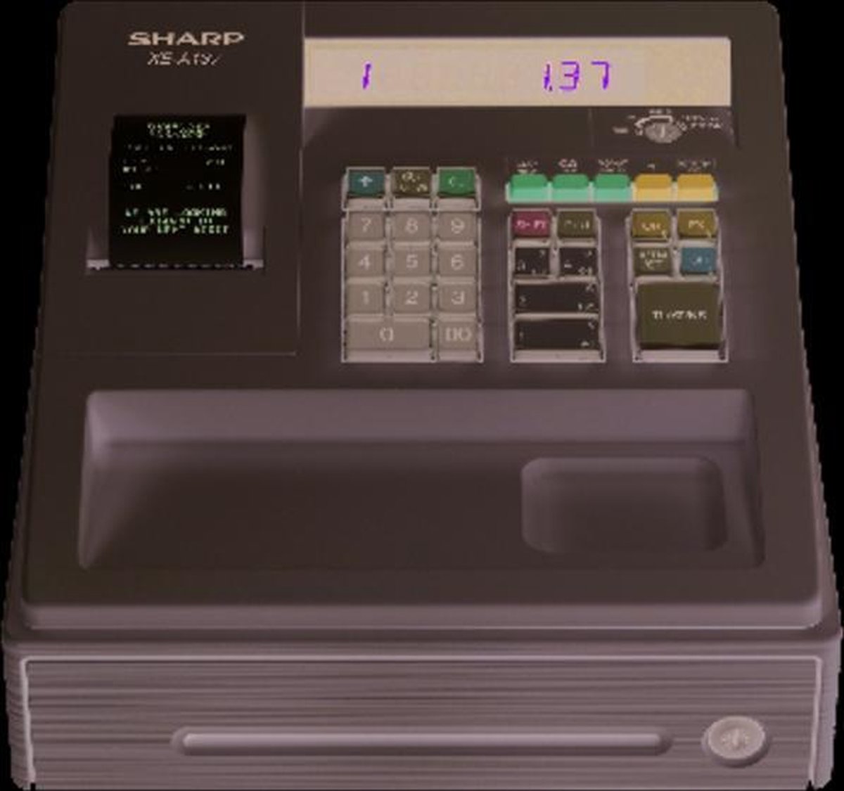 Kassa Sharp XE-A137WH wit | bol.com