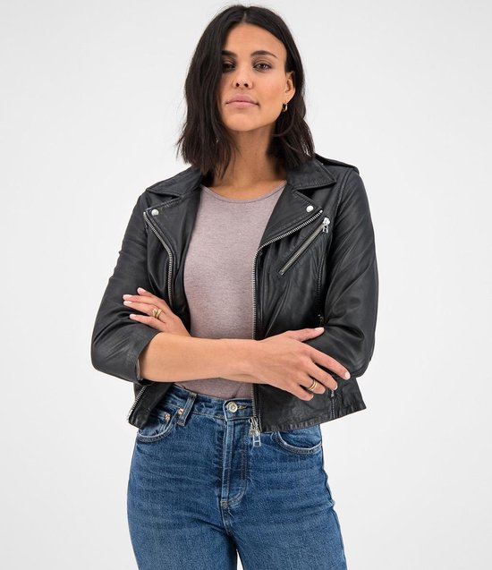 GC Alanis M orrisette biker - black - 102011036 - XS goosecraft | bol.com