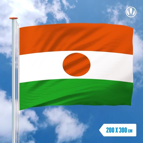 Vlag Niger 200x300cm | bol