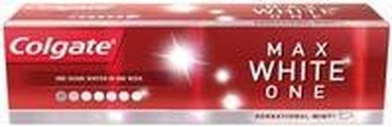 Colgate - Bleaching Toothpaste Max White One 75 ml - 75ml | bol