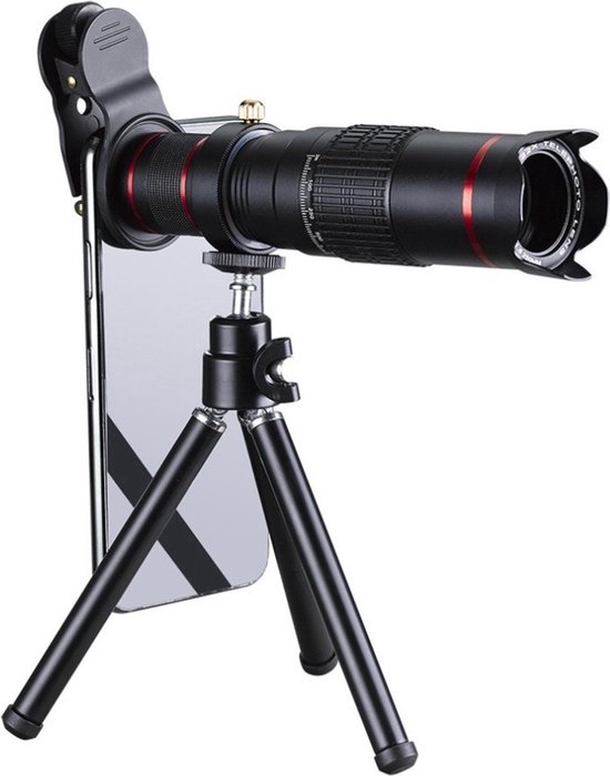 Universele 22X zoomtelescoop Telelens Cameralens met statiefbevestiging ...