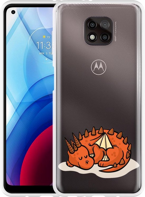 Motorola Moto G Power 2021 Hoesje Sleeping Dragon - Designed by Cazy | bol
