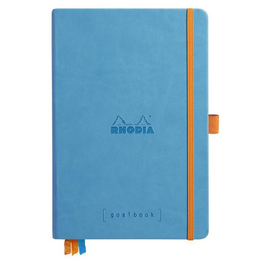 Goalboek hardcover - Turquoise- Dotted Ivoor papier - A5 - 90 gram ...