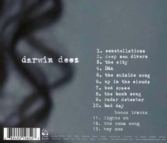 Darwin Deez - Darwin Deez 10 Yearz (CD), Darwin Deez | Muziek | bol