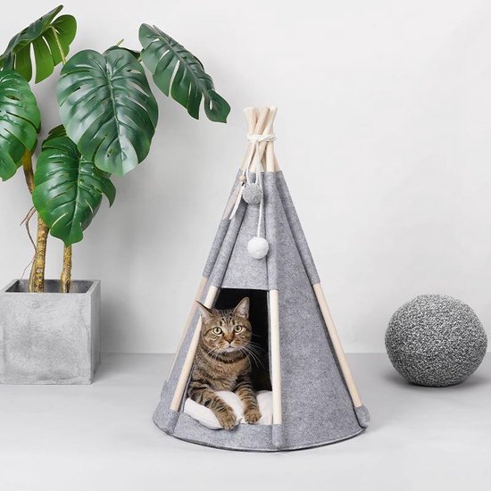 Katten Tent Tipi Poes Wigwam Huisdieren | bol.com