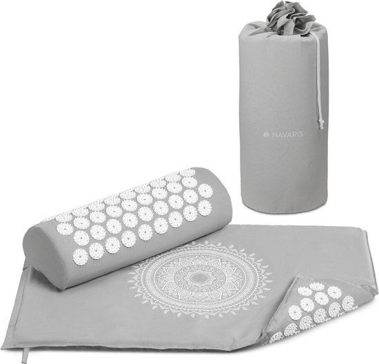 Navaris spijkermat met kussen - Voor rug, nek, schouders, spieren en ...