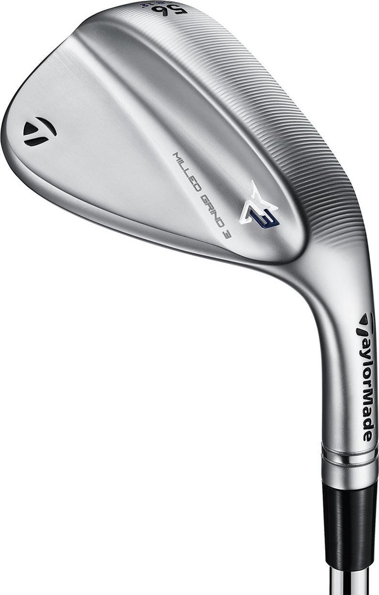 TaylorMade Milled Grind 3 Wedge (steel shaft) - Chrome | Rechtshandig ...
