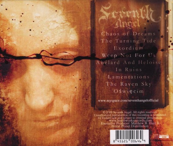 Seventh Angel - The Dust Of Years (CD), Seventh Angel | CD (album ...