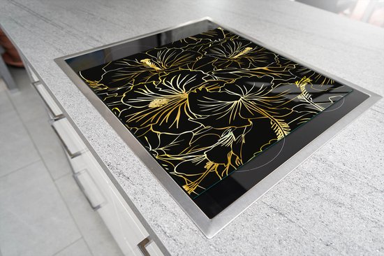 TMK ArtDeko - Snijplank - 52x40 cm - Bloemen - Glas | bol