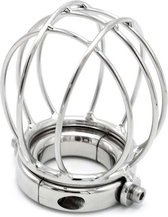 Kiotos Steel - Ballstretcher Ball Cage - Scrotum Kooi - Balzak Achter ...