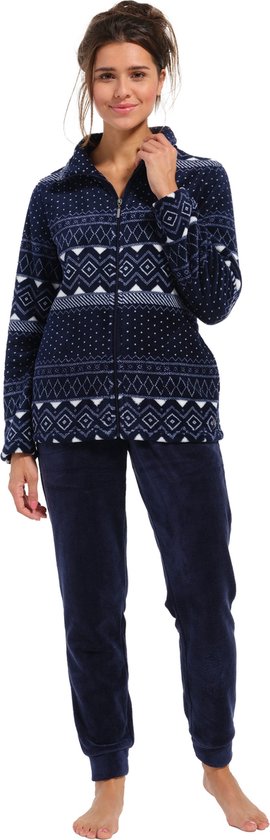 Rebelle fleece huispak huispak - Artic Blue - 44 - Blauw | bol
