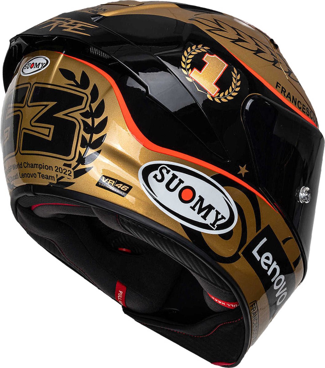 Suomy SR-GP Pecco Bagnaia World Champion 2022 Goud Integraalhelm - Maat ...