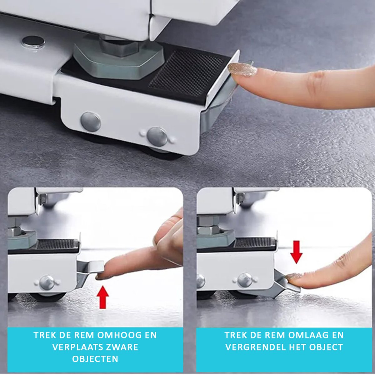 RMBO Meubelroller - meubelverplaatser -Wasmachine verhoger ...