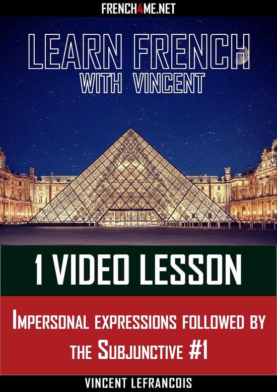 Learn French with Vincent - 1 video lesson - Impersonal expressions ...