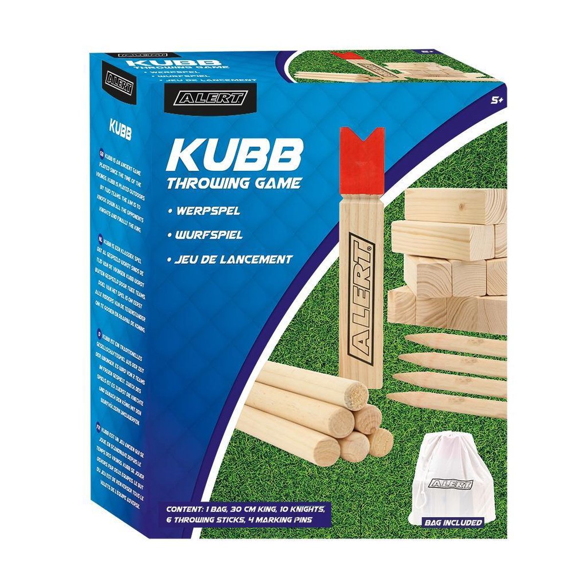 Alert Kubb Basic Familiespel | Games | bol