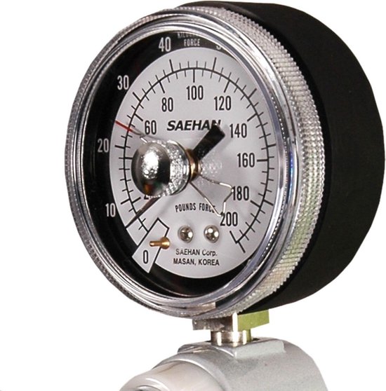 Saehan Hand dynamometer - Knijpkracht meter - Analoog - 0-90 kg | bol