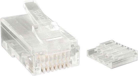 StarTech.com CRJ45C6STR50 kabel-connector RJ-45 Transparant | bol.com