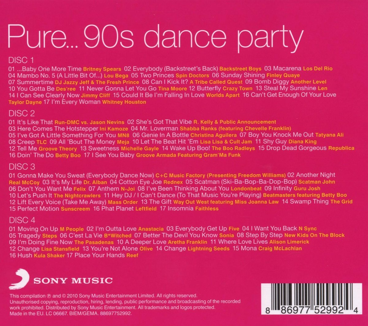 Pure... 90's Dance Party, various artists | CD (album) | Muziek | bol.com