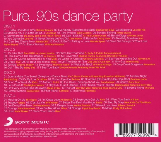 Pure... 90's Dance Party, various artists | CD (album) | Muziek | bol.com