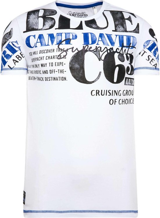 Camp David Heren T-shirt - L | bol.com