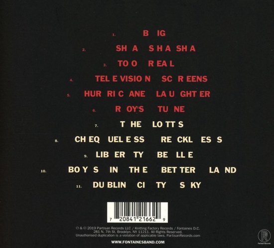 Dogrel, Fontaines D.C. | CD (album) | Muziek | bol.com