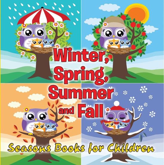 Preschool & Kindergarten Books 12 - Winter, Spring, Summer and Fall ...