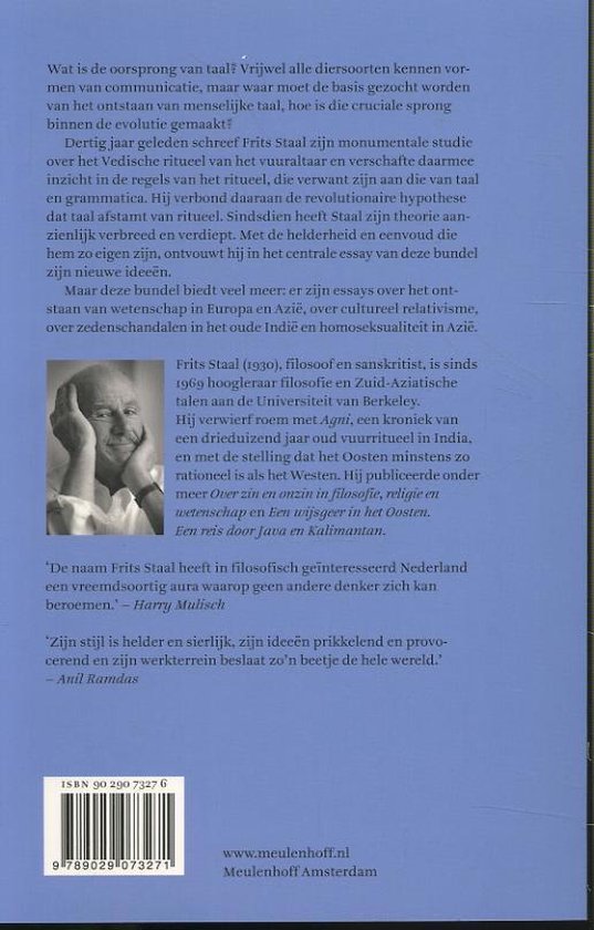 Drie Bergen En Zeven Rivieren, Frits Staal | 9789029073271 | Boeken | bol