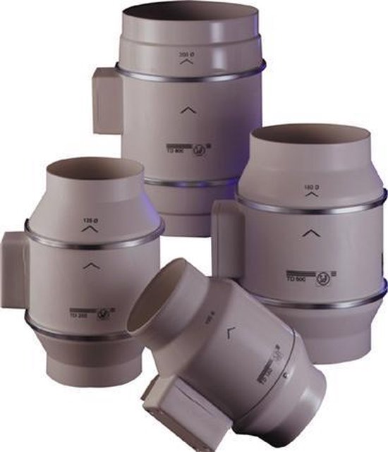 Solar Buisventilator 100 mm 160 m3/u 35 W | bol