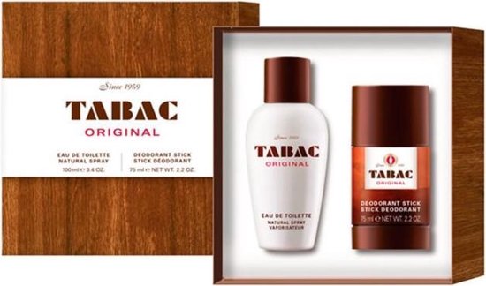 Tabac Original EDT 100 ml + deo stick geschenkset | bol.com
