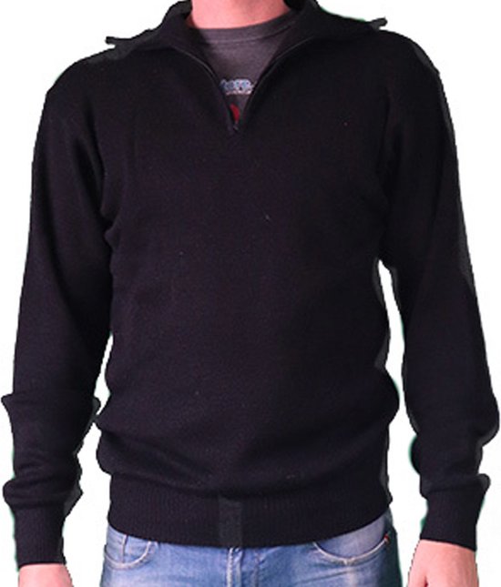 Multex Wol - Acryl Zwart Schipperstrui | bol