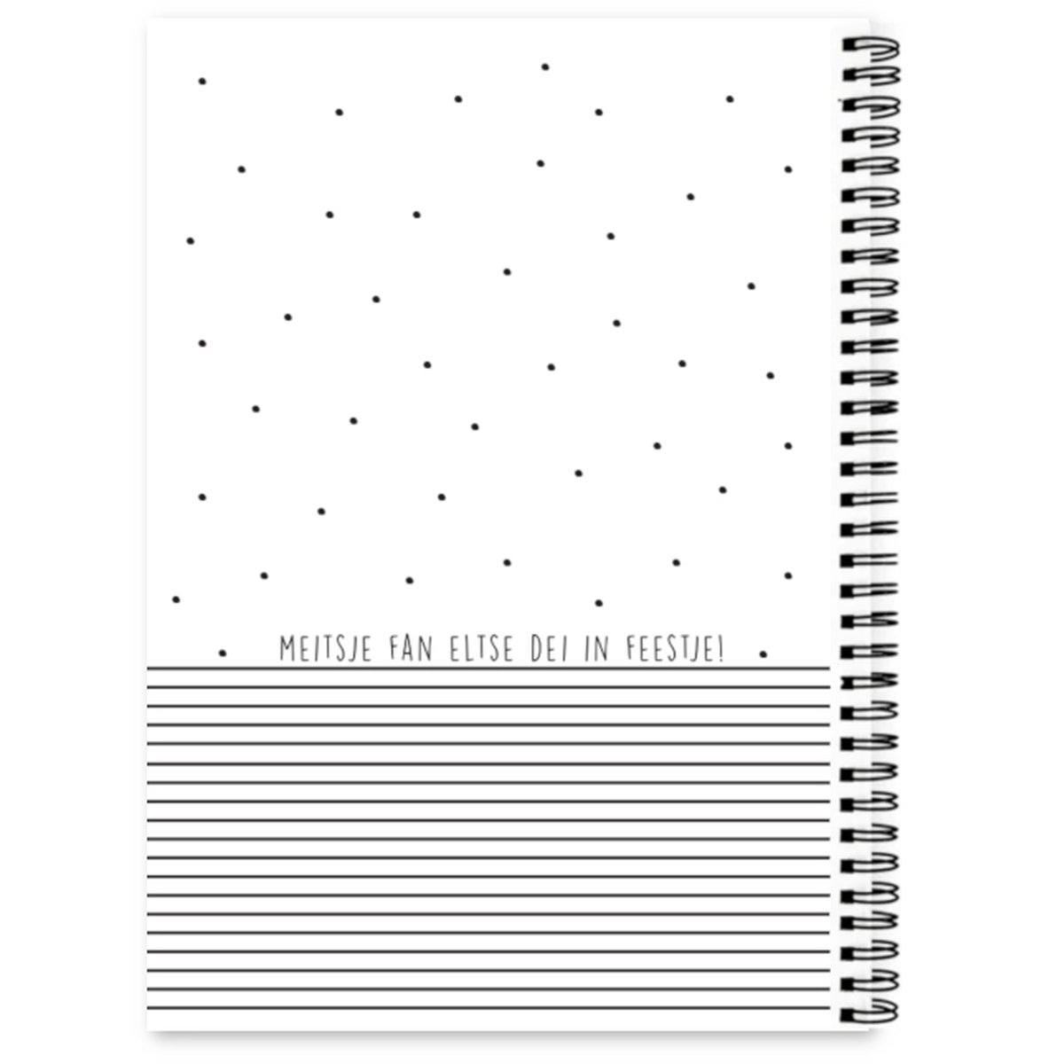 Friese werkplanner - A5 - Zwart/wit - Krúskes | 7445946875849 | Boeken ...