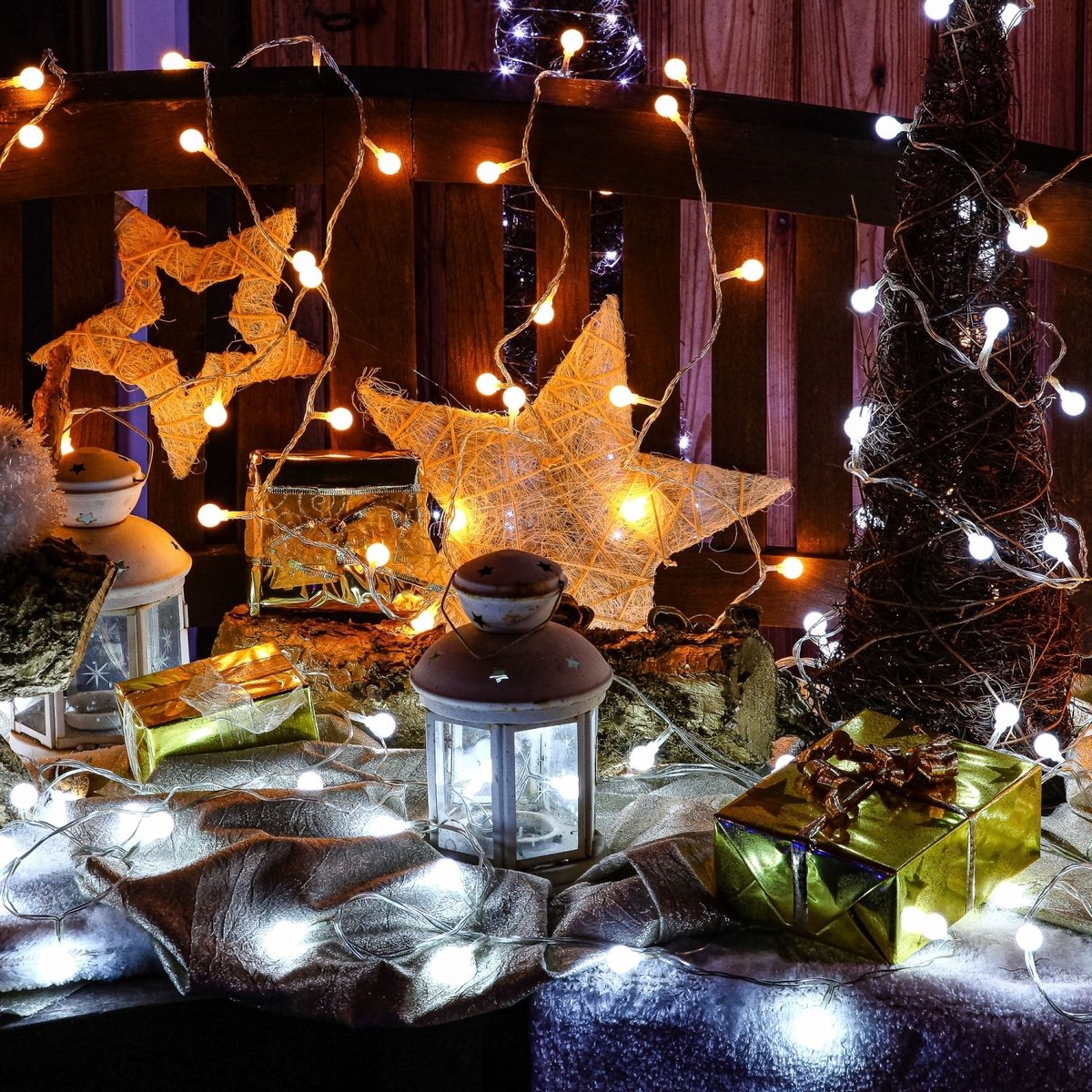 Feestverlichting - Kerstverlichting - Tuinverlichting - Lichtsnoer - Partylights -... | bol.com