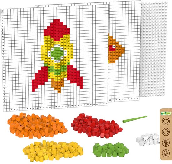 BiOBUDDi Pixel & create Vis en Raket BB-2016 | bol
