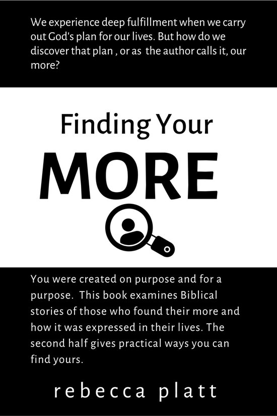 Finding Your More (ebook), Rebecca Platt | 9781005642013 | Boeken | bol.com
