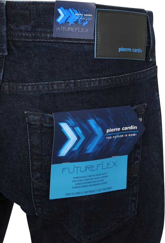 Pierre Cardin - Jeans Lyon Tapered Future Flex Donkerblauw - Maat W 33 - L 34 - Modern-fit | bol.com
