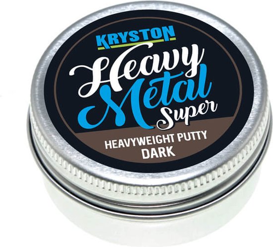 Kryston - Heavy Metal Super Heavyweight Putty - 20 gram - Dark Silt | bol