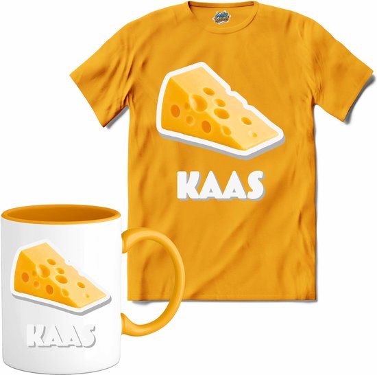 Kaas - grappig verjaardag kleding cadeau - eten teksten - T-Shirt met ...