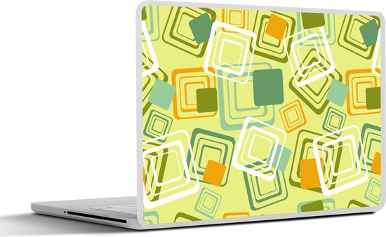 Laptop sticker - 14 inch - Jaren 70 - Patronen - Abstract - 32x5x23x5cm ...